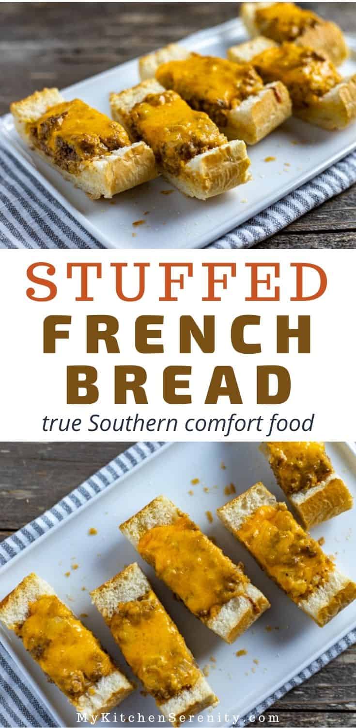 Easy Stuffed French Bread - My Kitchen Serenity