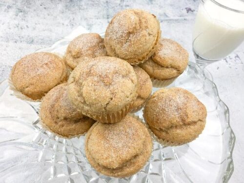 Cinnamon Applesauce Bisquick Muffins - My Kitchen Serenity