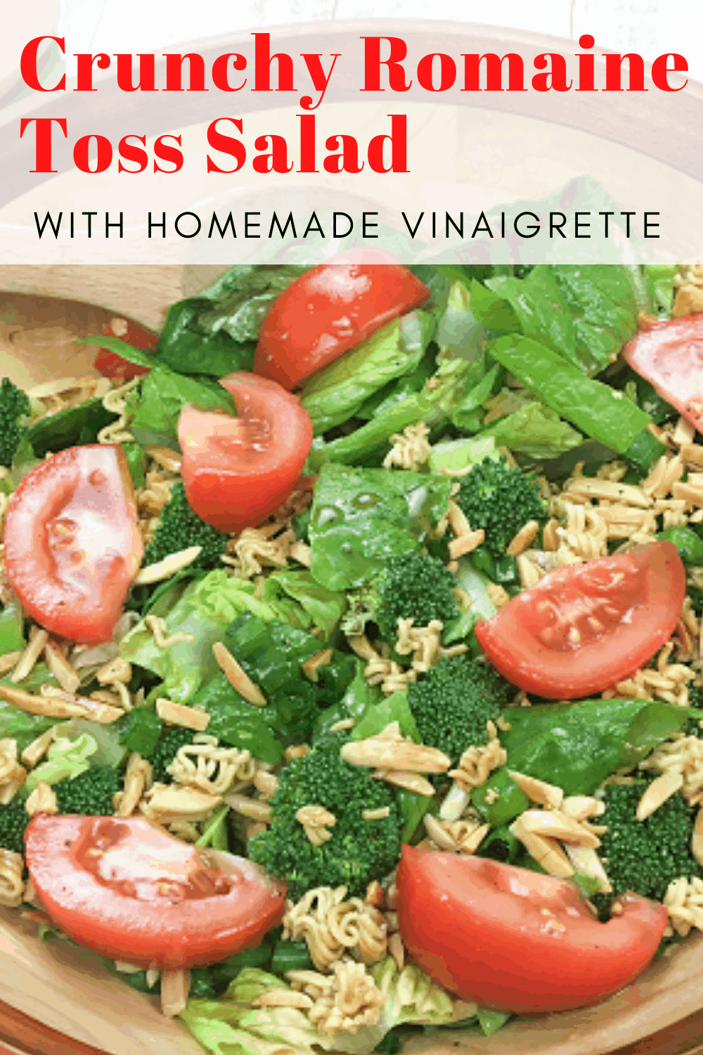 Crunchy Ramen Broccoli Salad - My Kitchen Serenity