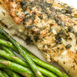 Easy Cod with Garlic Herb Butter - My Kitchen Serenity
