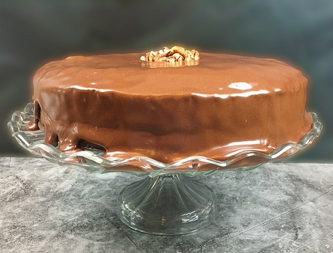 Chocolate Pecan PieCaken - My Kitchen Serenity