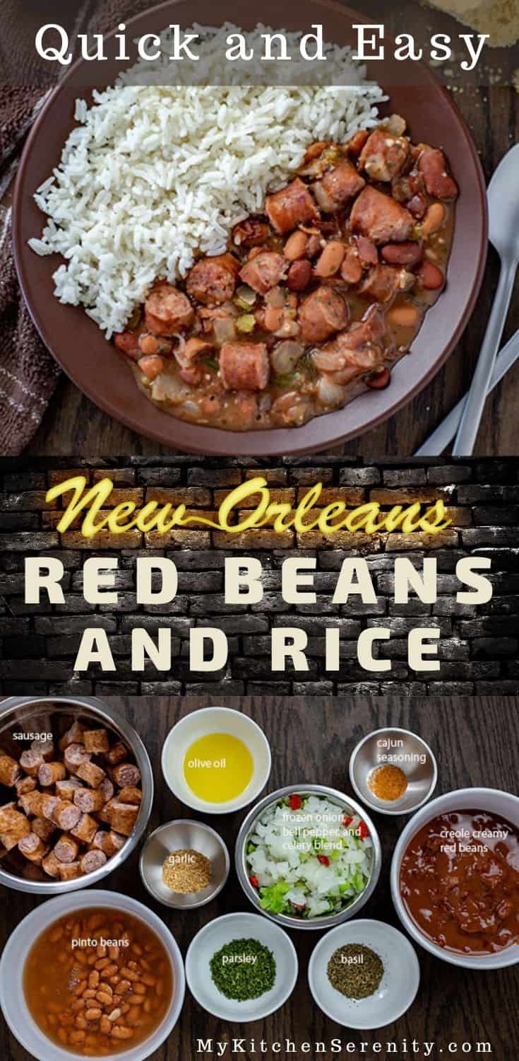 Easy Cajun Red Beans and Rice - My Kitchen Serenity