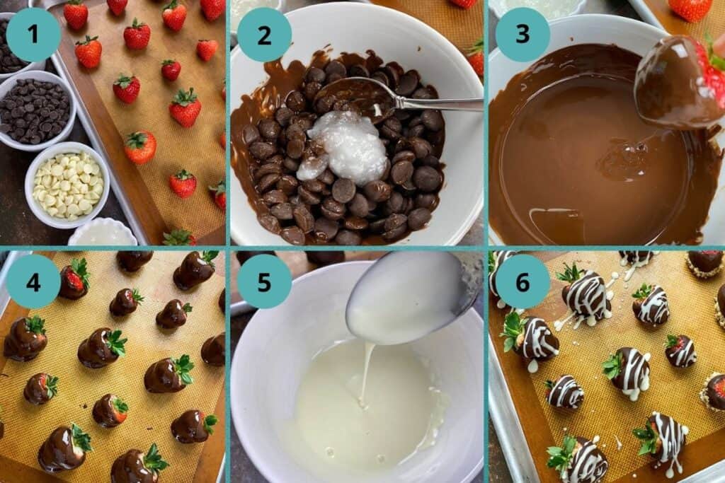 How to Make Chocolate Covered Strawberries - My Kitchen Serenity