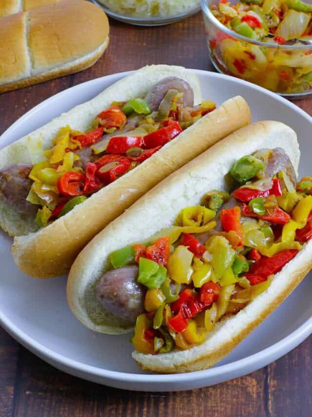 How to Cook Brats in the Oven Story - My Kitchen Serenity