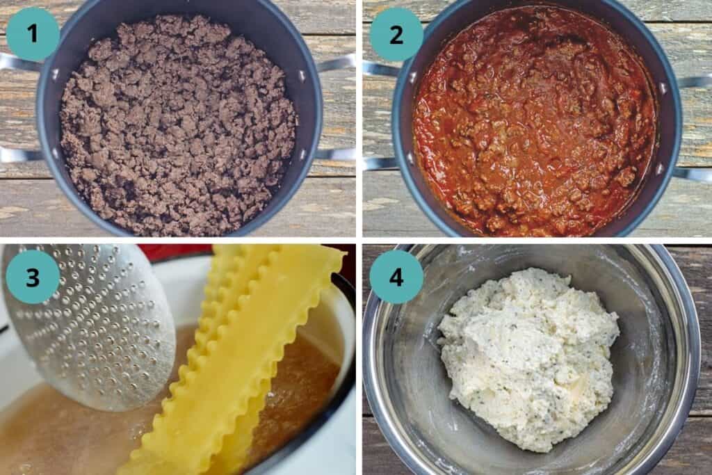 Simple Lasagna with Jar Sauce - My Kitchen Serenity