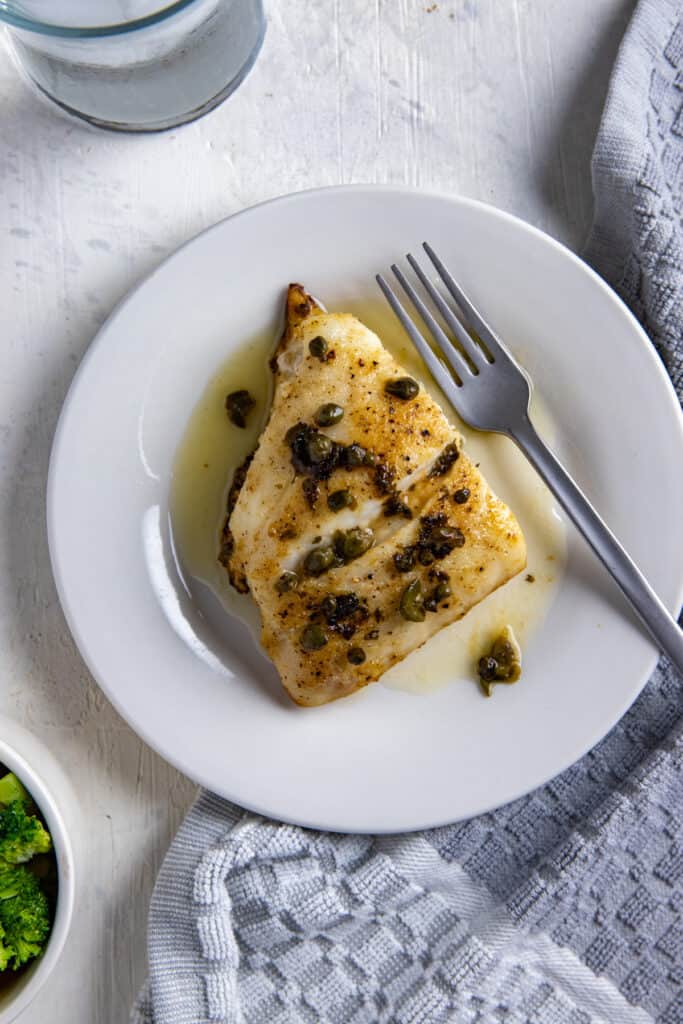 10-Minute Red Snapper with Lemon Butter Caper Sauce - My Kitchen Serenity