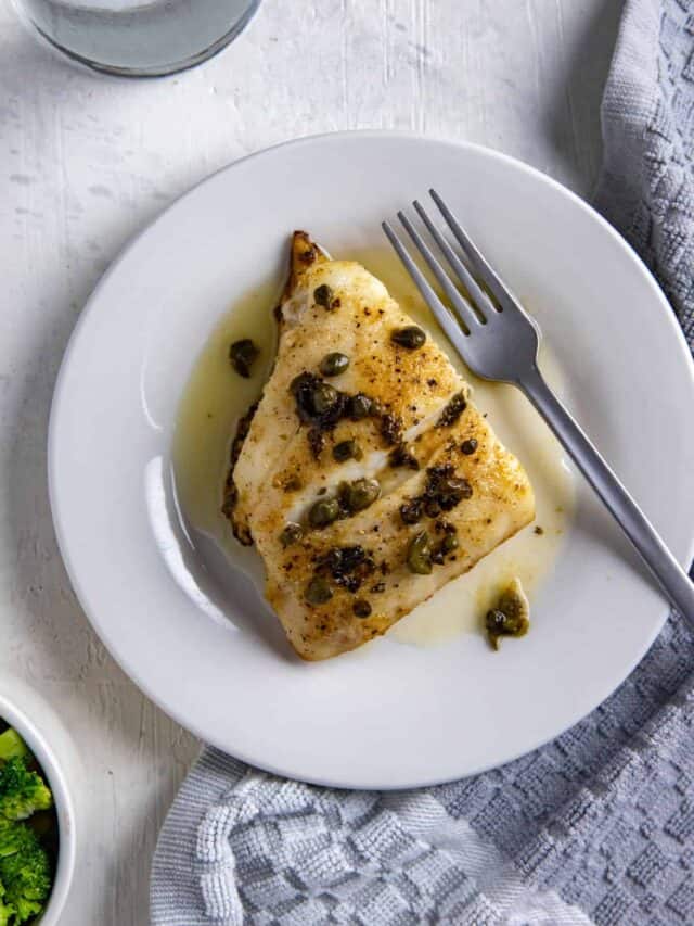 Red Snapper Fish With Lemon Caper Butter Sauce Story - My Kitchen Serenity