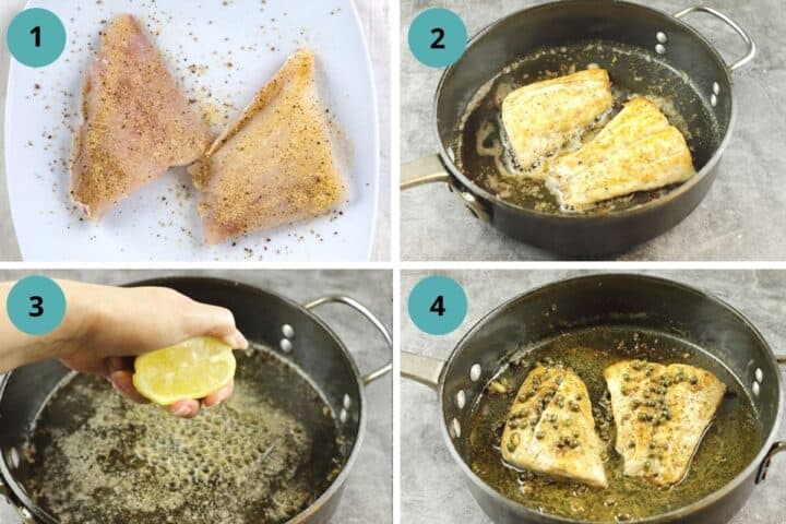 10-Minute Red Snapper with Lemon Butter Caper Sauce - My Kitchen Serenity