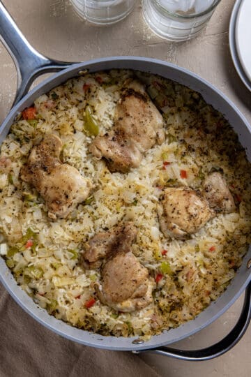 Southern Chicken and Rice (One Pot) - My Kitchen Serenity