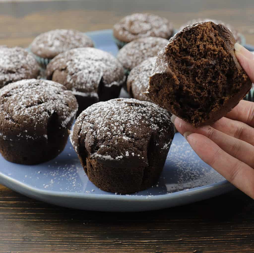 Easy Chocolate Muffins Recipe - My Kitchen Serenity