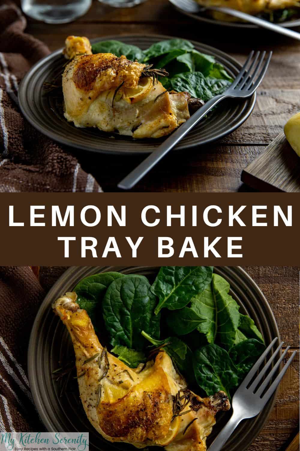 Lemon Chicken Tray Bake - My Kitchen Serenity