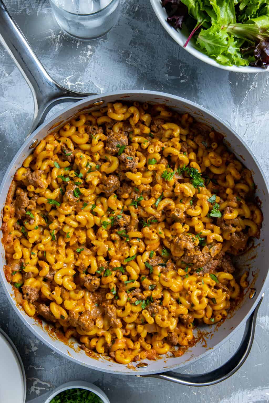 Beefy Mac and Cheese - My Kitchen Serenity