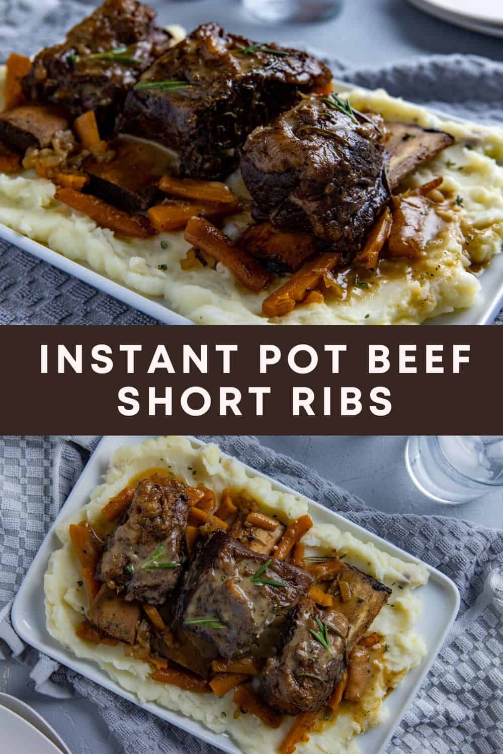 Instant Pot Beef Ribs - My Kitchen Serenity