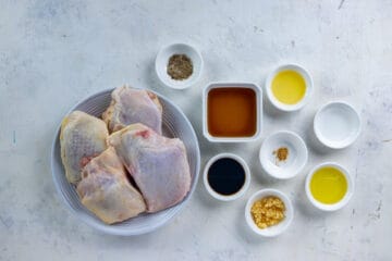 Honey Ginger Chicken Thighs - My Kitchen Serenity