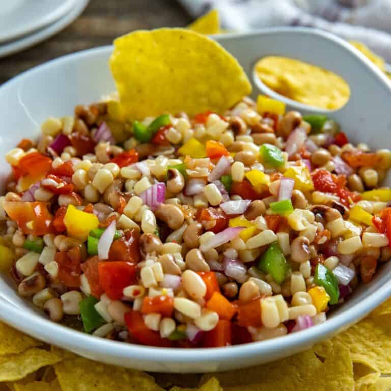 Creamy Shoe Peg Corn Salad - My Kitchen Serenity