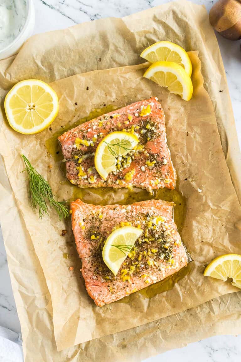 Lemon Dill Salmon - My Kitchen Serenity