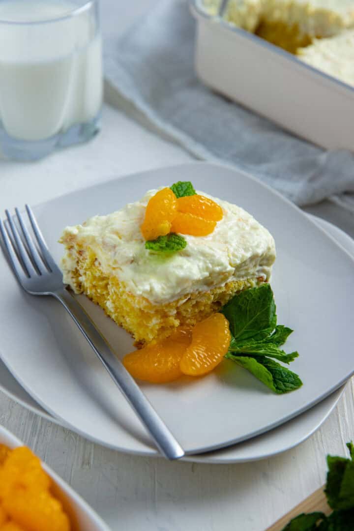 Mandarin Orange Cake - My Kitchen Serenity