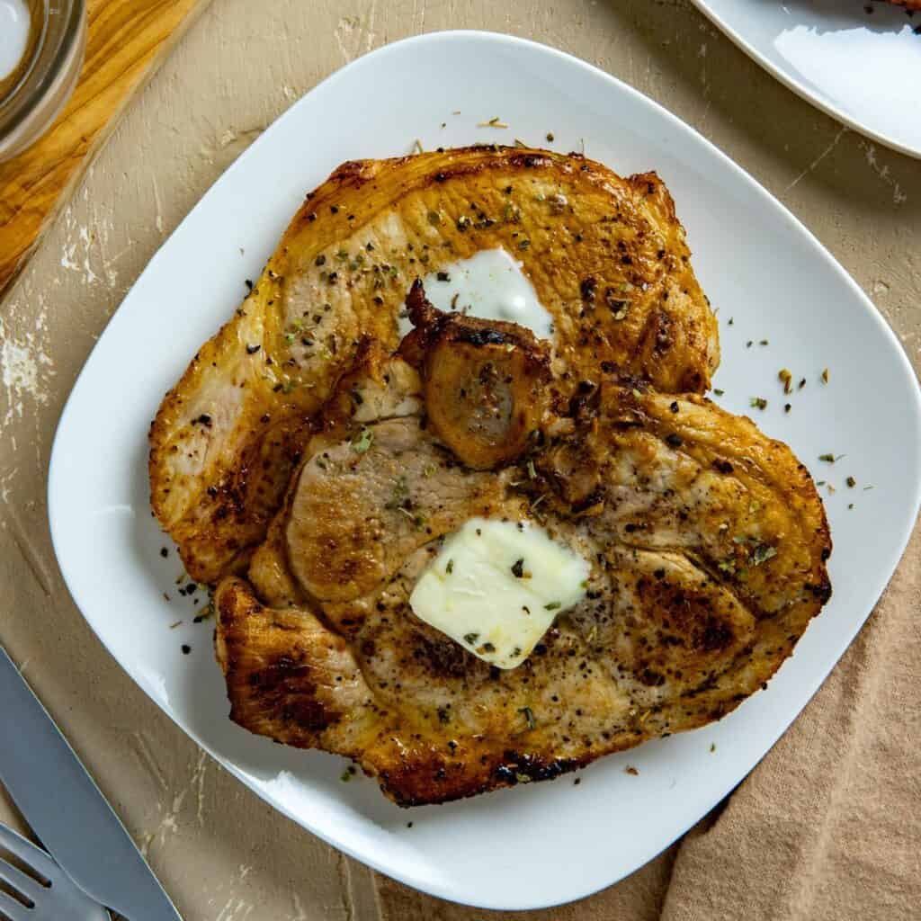 Easy Buttermilk Brined Pork Chops - My Kitchen Serenity
