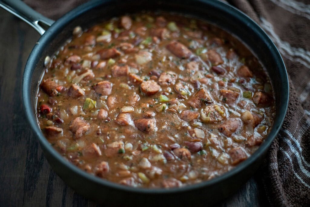 Easy Cajun Red Beans and Rice - My Kitchen Serenity