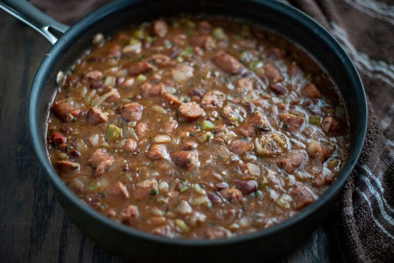 Easy Cajun Red Beans and Rice - My Kitchen Serenity