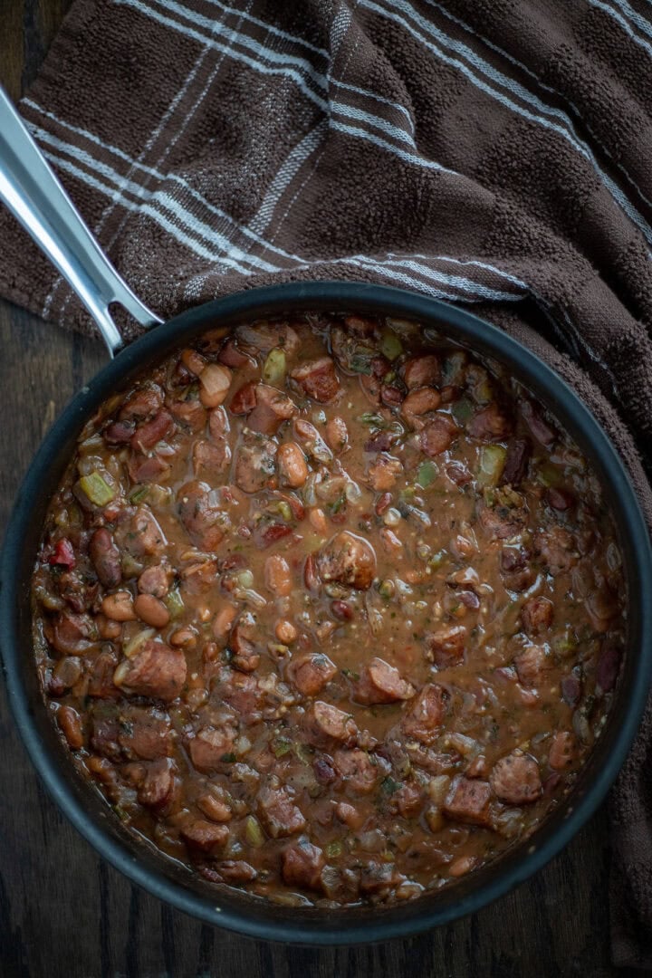 Easy Cajun Red Beans and Rice - My Kitchen Serenity