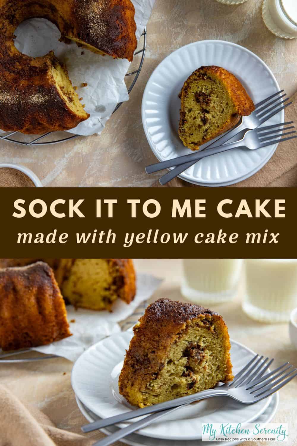 Classic Sock it to Me Cake - My Kitchen Serenity